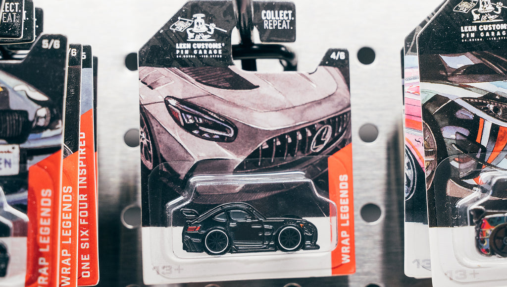 Mercedes-Benz AMG GT Black Series Leen Customs Enamel Pin – Wrap Legends